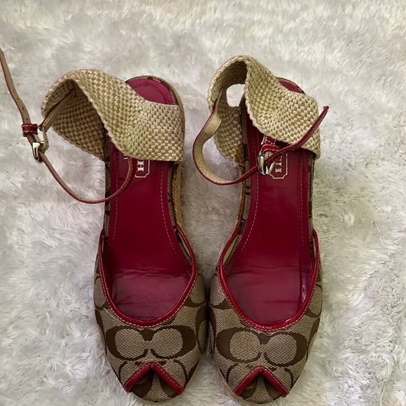 Coach | Shoes | Coach Wedges Size7 | Poshmark